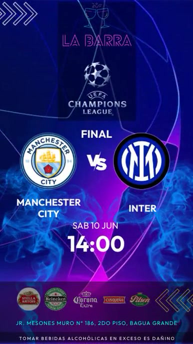 Copy of CHAMPIONS-LEAGUE-SEMIFINAL | PosterMyWall