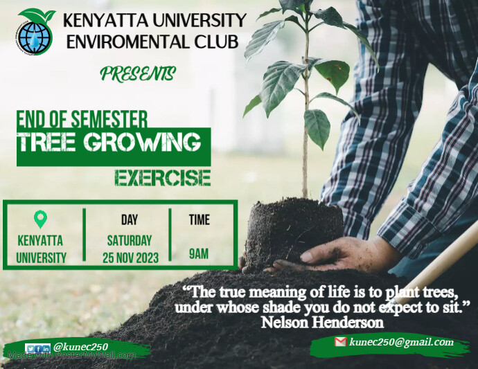 Copy of National Tree Planting Day | PosterMyWall