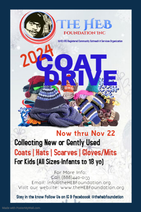 Coats for Kids Distribution | PosterMyWall