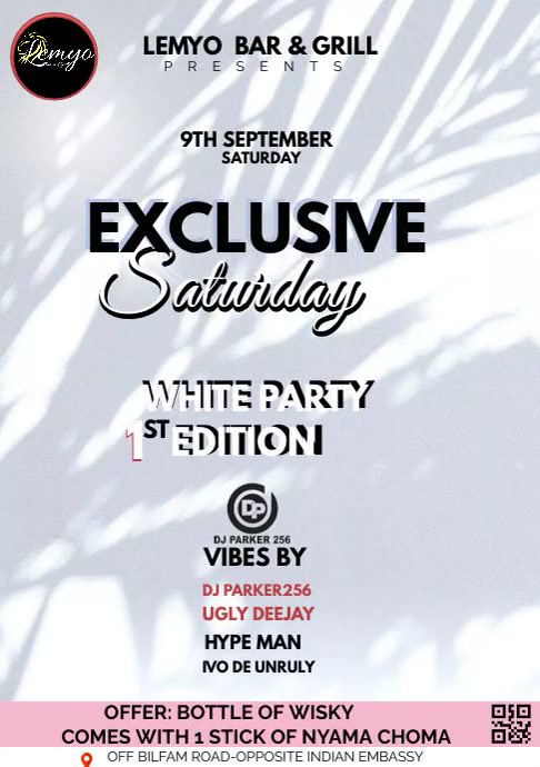 WHITE PARTY | PosterMyWall