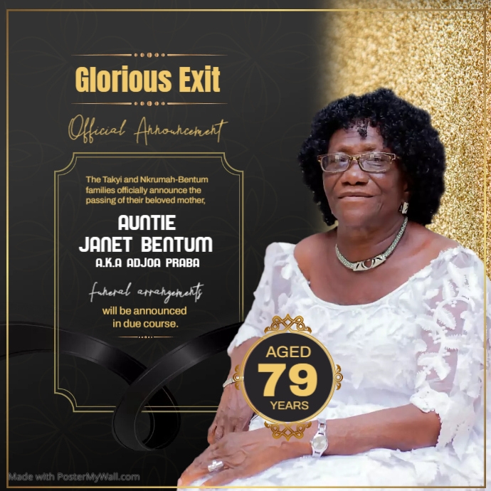 Funeral Poster Templates | PosterMyWall