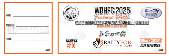 Charity Raffle Ticket_Front_2024 | PosterMyWall