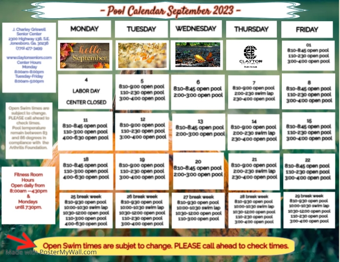 September 2023 calendar planner (3) | PosterMyWall