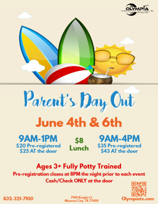 Parent's Day Out | PosterMyWall