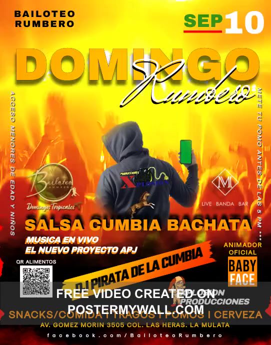 Latin night party poster | PosterMyWall