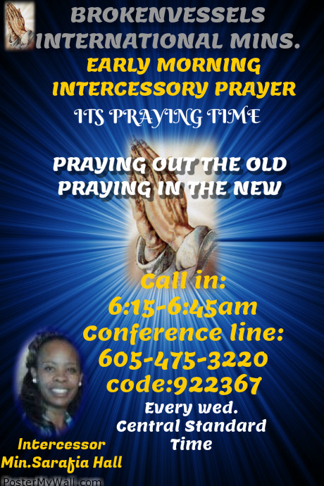 Wed. Morning prayer | PosterMyWall