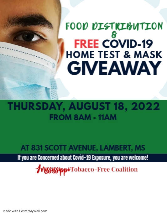 Covid-19 Drive-thru Testing Flyer | PosterMyWall