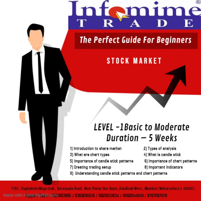 Copy of Copy of Basic of Stock Market Masterclass template | PosterMyWall