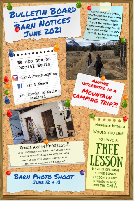 Copy of Bulletin Board Company Events Template | PosterMyWall