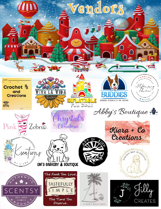 christmas vendors 1 | PosterMyWall