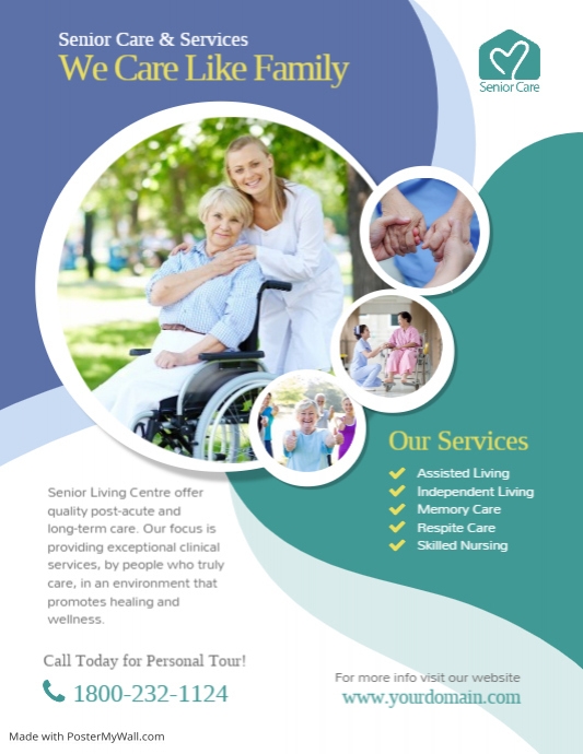 Copy of Copia di Senior Care & Services Skilled Nursing | PosterMyWall