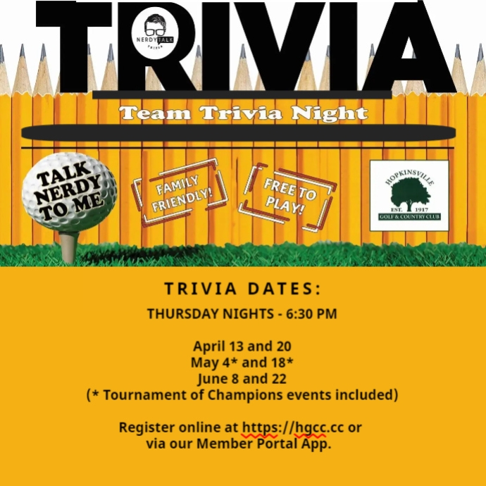 Copy of Vintage Trivia Night Poster | PosterMyWall