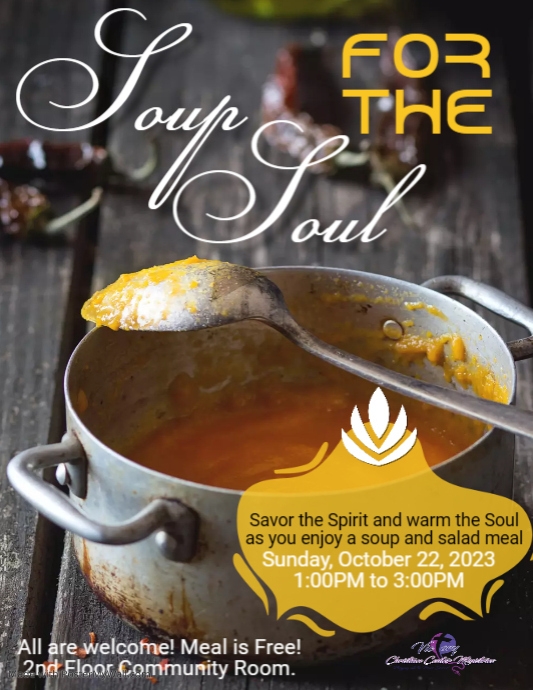 Soup for the soul (1) | PosterMyWall