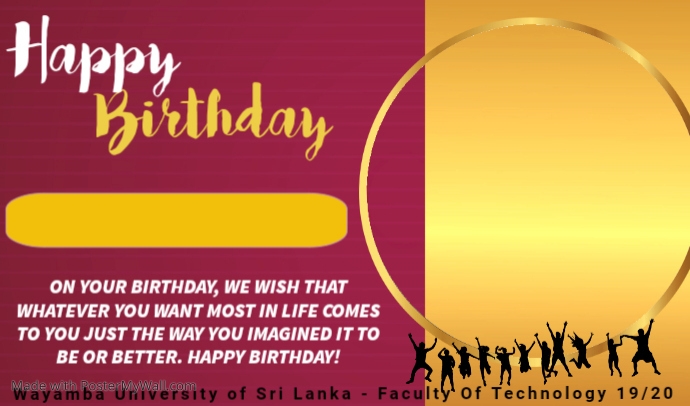 Copy of Wusl Original | PosterMyWall