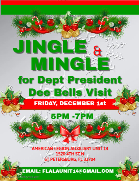Copy of Jingle Bell Bash Event Template | PosterMyWall