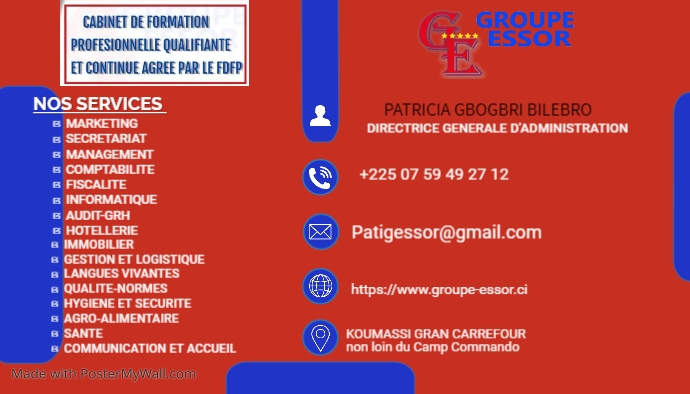 Complementary Card Template | PosterMyWall