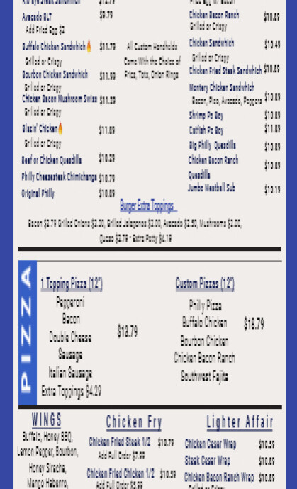 Copy of Simple Food Menu - Resto & Lounge Template | PosterMyWall