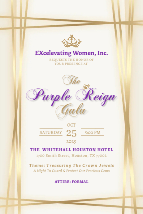Gala Invitation Template (4) | PosterMyWall