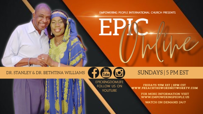 Copy of CHURCH SERVICE SERMON AD TEMPLATE | PosterMyWall