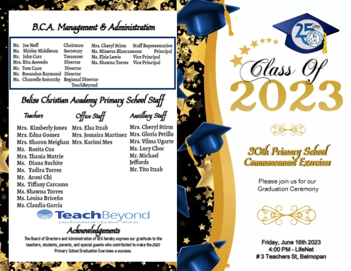 Copy of 2023_Primary_Front _Grad_Program | PosterMyWall