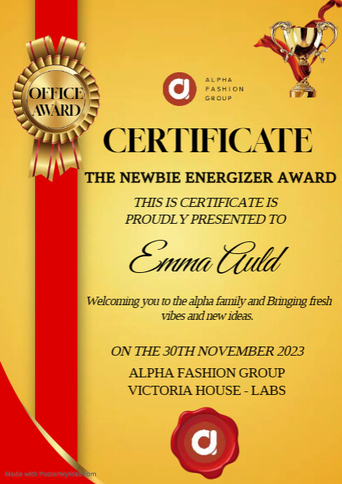 Certificate | PosterMyWall