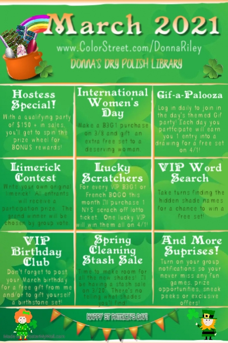 Copy of Copy of March Upcoming Events | PosterMyWall