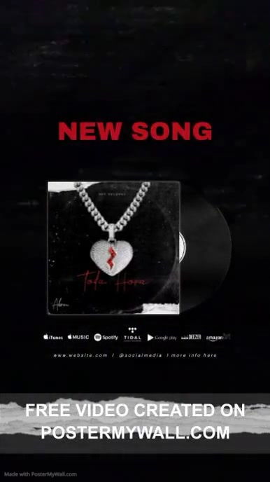 "New Single" NEW ALBUM RELEASE PROMO AD | PosterMyWall