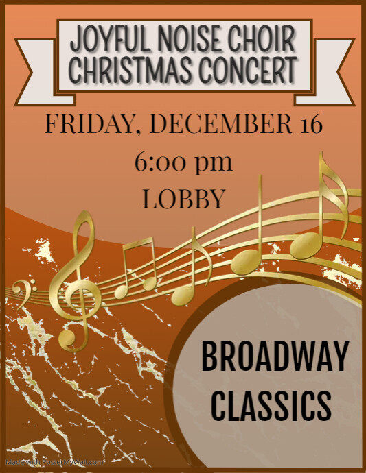 Choir Anniversary Flyer | PosterMyWall