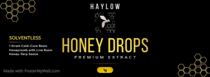 Copy of Honey product sticker design for honey jar | PosterMyWall