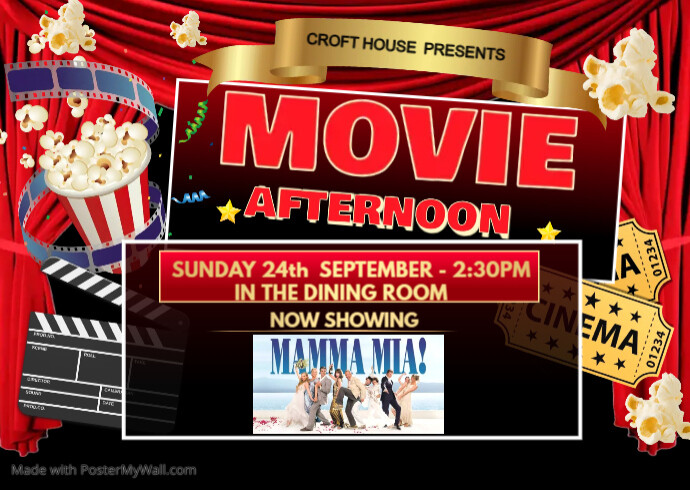 AFTERNOON MOVIE | PosterMyWall