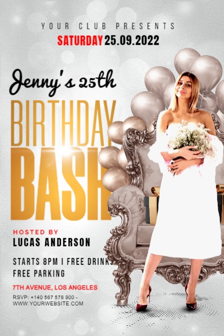 birthday celebration | PosterMyWall