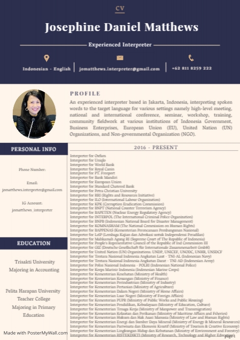 CV JO_Page 1 | PosterMyWall