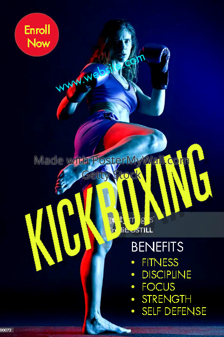 Kickboxing | PosterMyWall