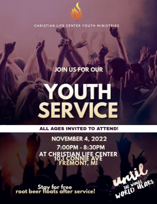 youth church flyer (1) | PosterMyWall