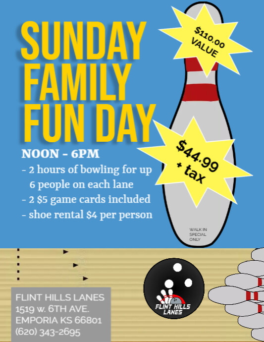 SUNDAY FAMILY FUN NIGHT | PosterMyWall