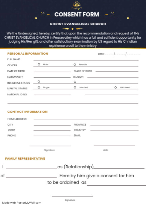 Registration From Template | PosterMyWall