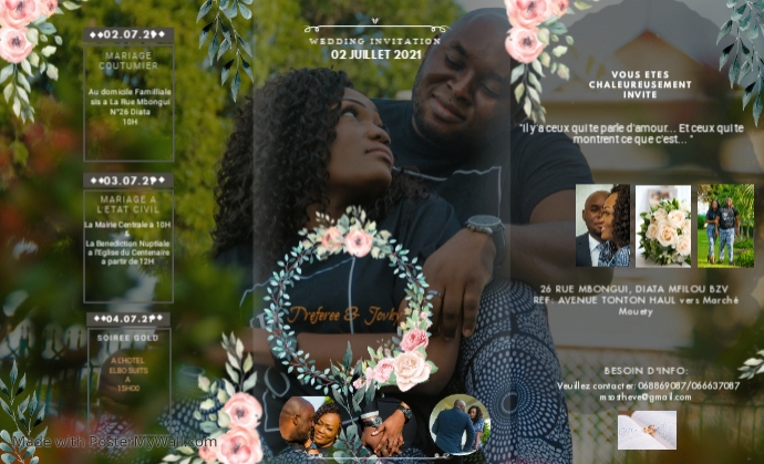 Copy of Copie de Wedding Photography Studio Brochure Template | PosterMyWall