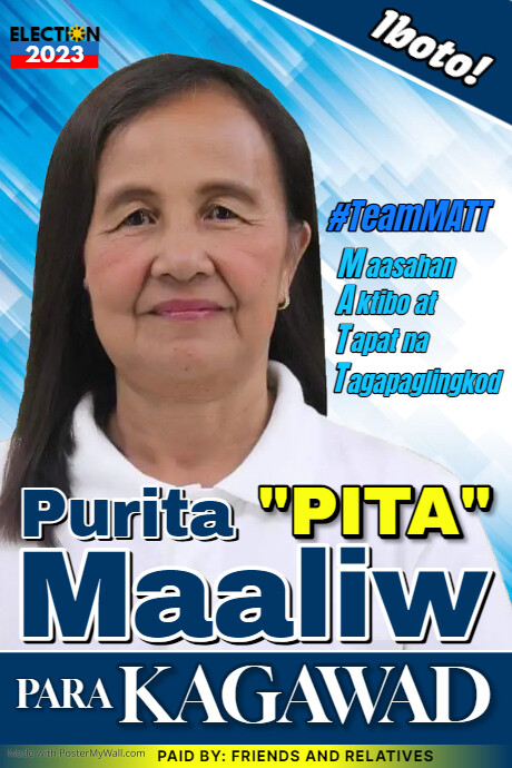Barangay Election Template (1) | PosterMyWall