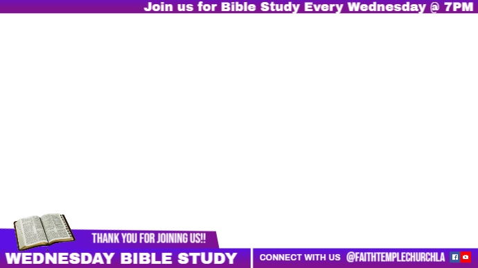 bible study lower third | PosterMyWall
