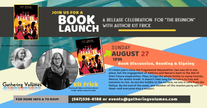 Book Launch EveNT | PosterMyWall