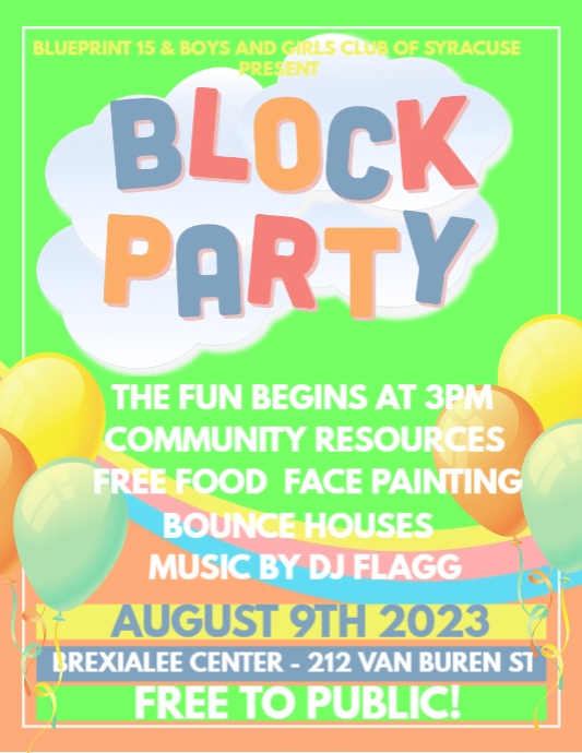 Block Party | PosterMyWall