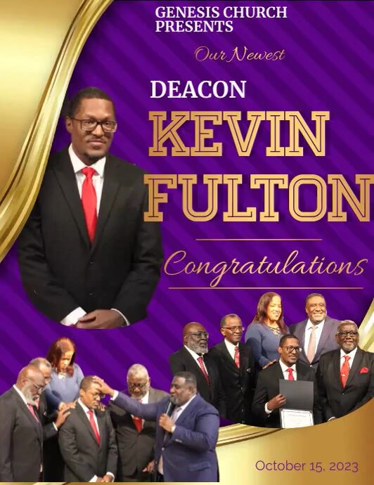 Deacon Kevin Fulton (1) | PosterMyWall