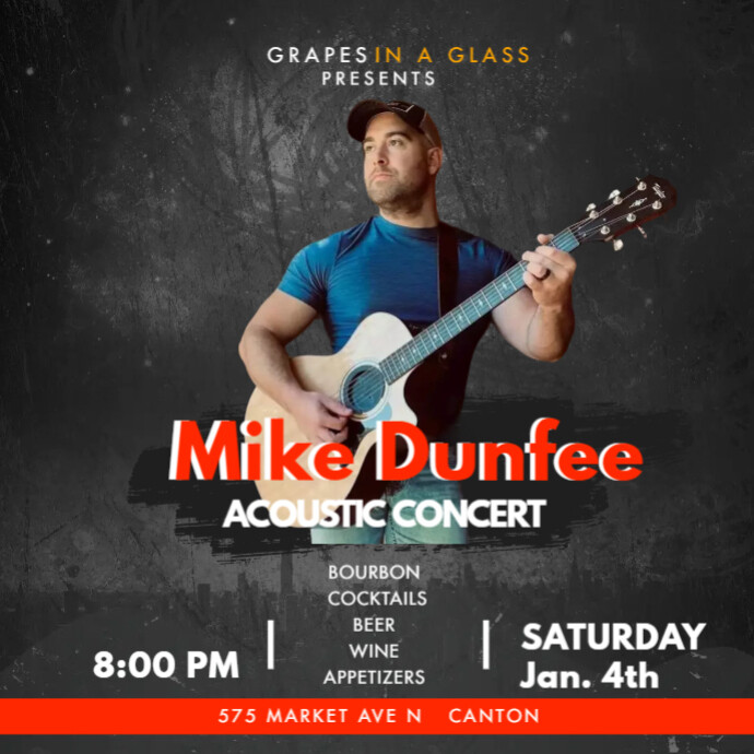 Copy of Unplugged Local Concert Advert | PosterMyWall