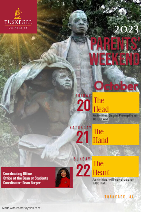 Copy of Parents' Weekend 2023 | PosterMyWall