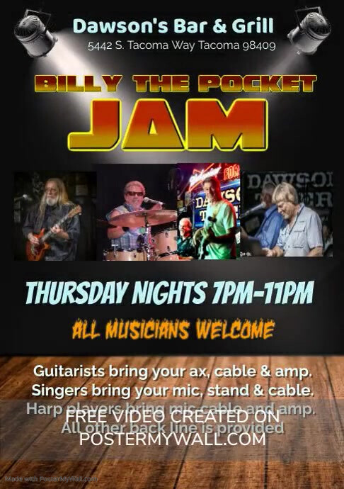 The Billy The Pocket Jam | PosterMyWall