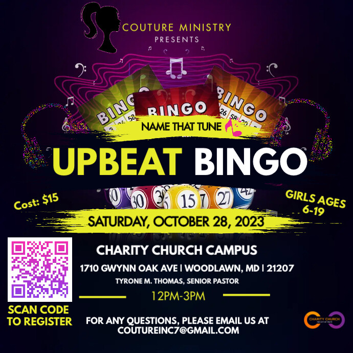 Black Music Bingo Instagram Post | PosterMyWall