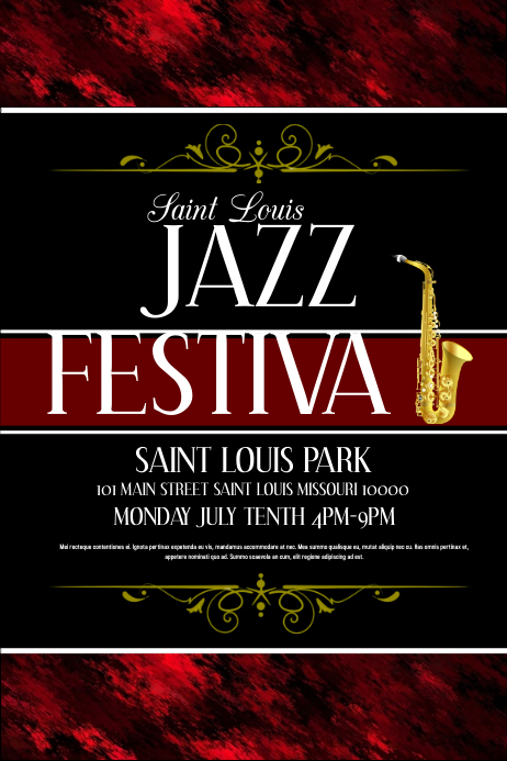 Jazz Event Template | PosterMyWall