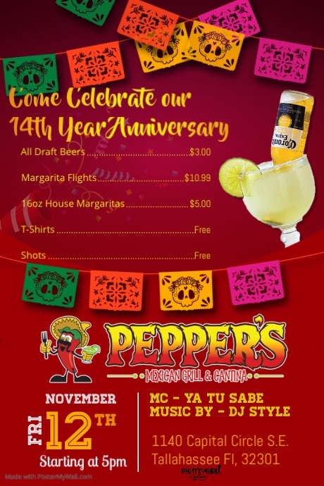 Peppers Flyer, | PosterMyWall