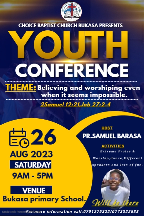 youth conference | PosterMyWall