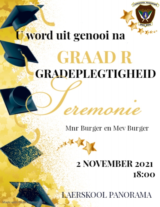 Copy of Copy of GRADUATION | PosterMyWall